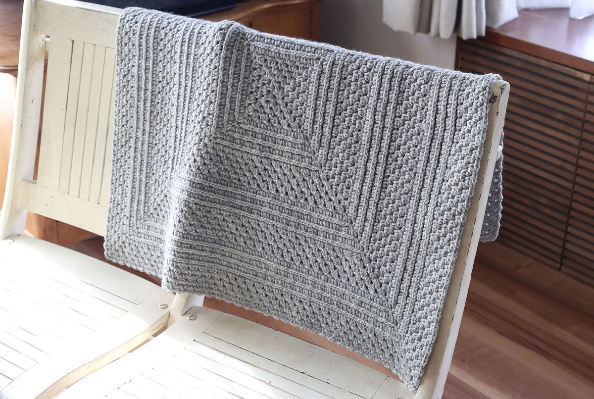 かぎ針編み「ショールとひざ掛け」編み図 – Ronique Store