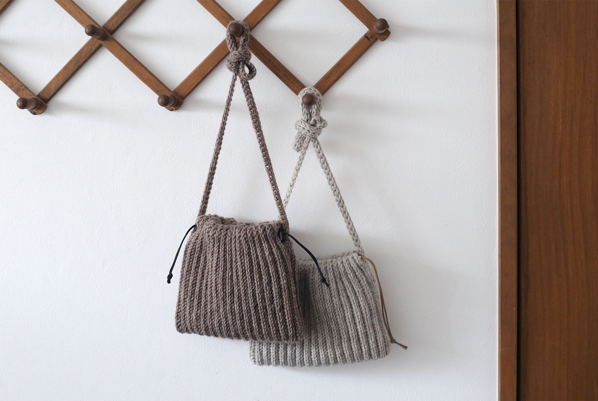 かぎ針編み「リブポシェット」編み図 – Ronique Store