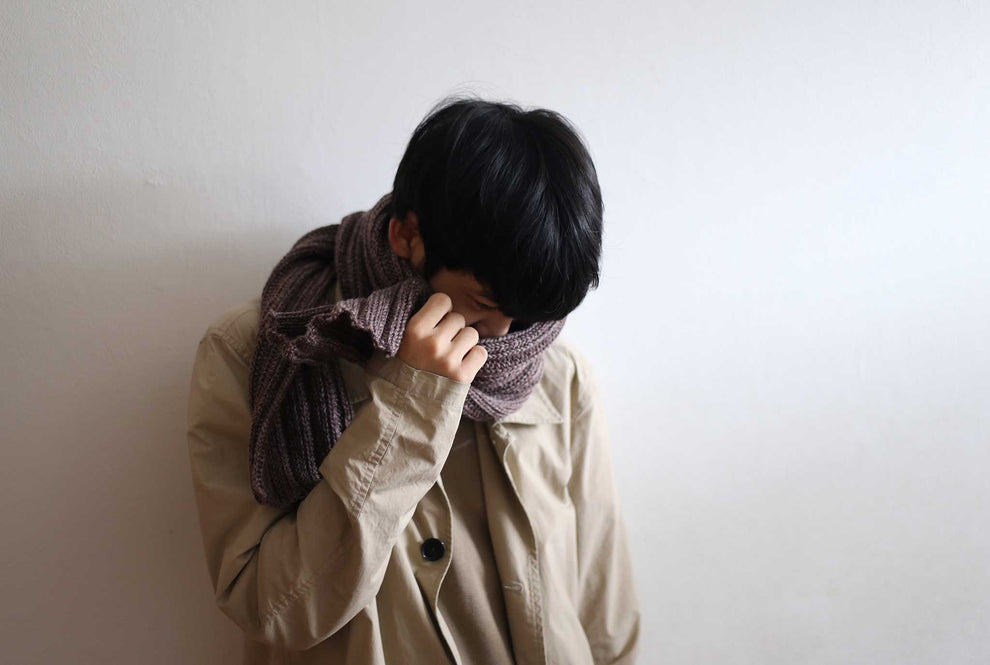 かぎ針編み「リブマフラー」編み図 – Ronique Store