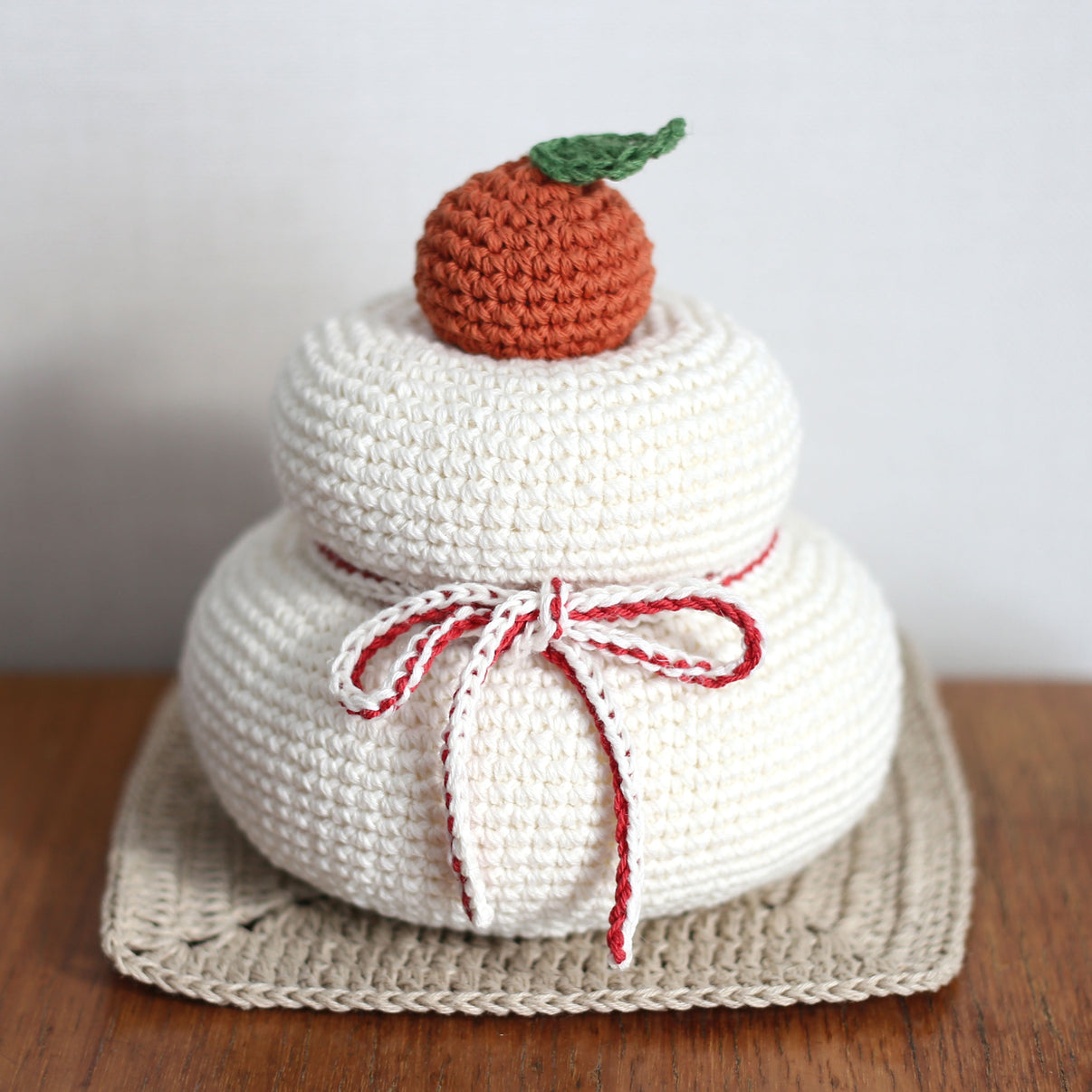 かぎ針編み「ズレない鏡餅」編み図 – Ronique Store